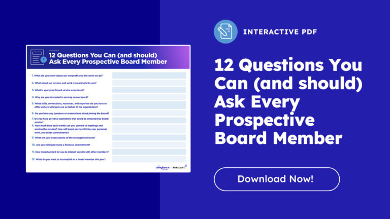 12 Nonprofit Board Interview Questions You Need to Ask - AGP